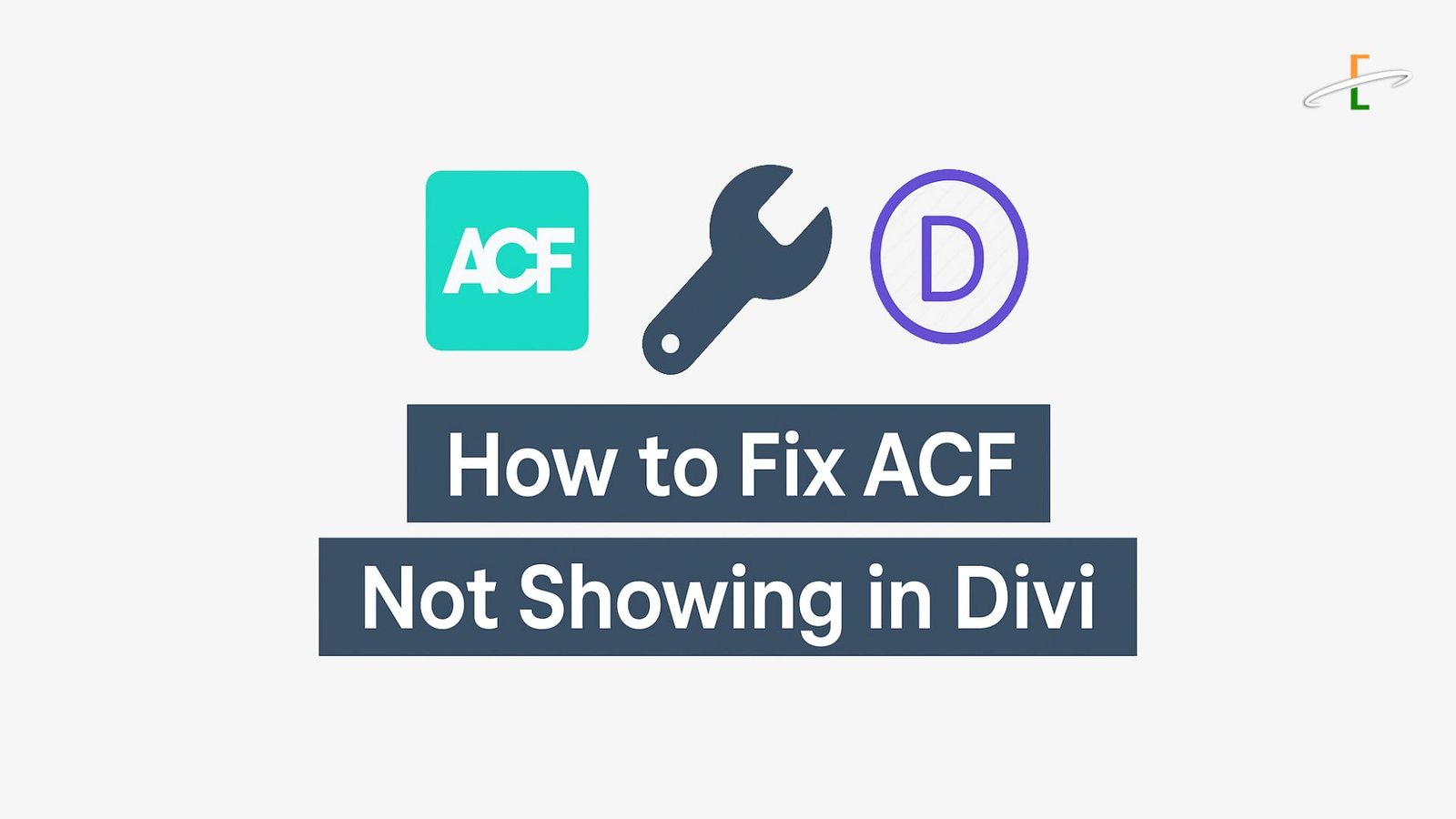 How to Fix Advanced Custom Fields (ACF) Not Showing in Divi | Ecron Inc.